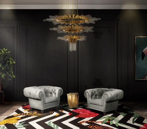 Expensive Dining and Living Room Ideas for Glamorous Home Interiors ...