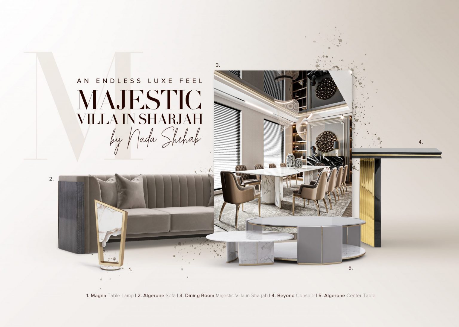 Get An Endless Luxe Feel Within A Majestic Villa In Sharjah | The Most ...